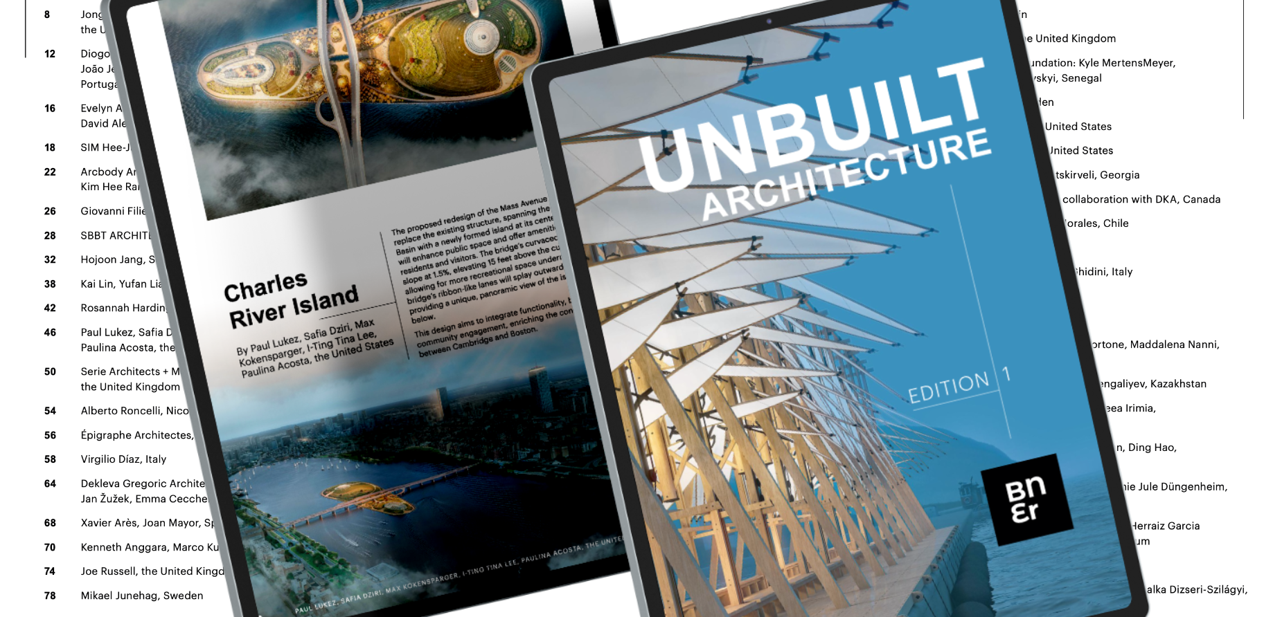 Unbuilt Architecture 01 / Buildner architecture books